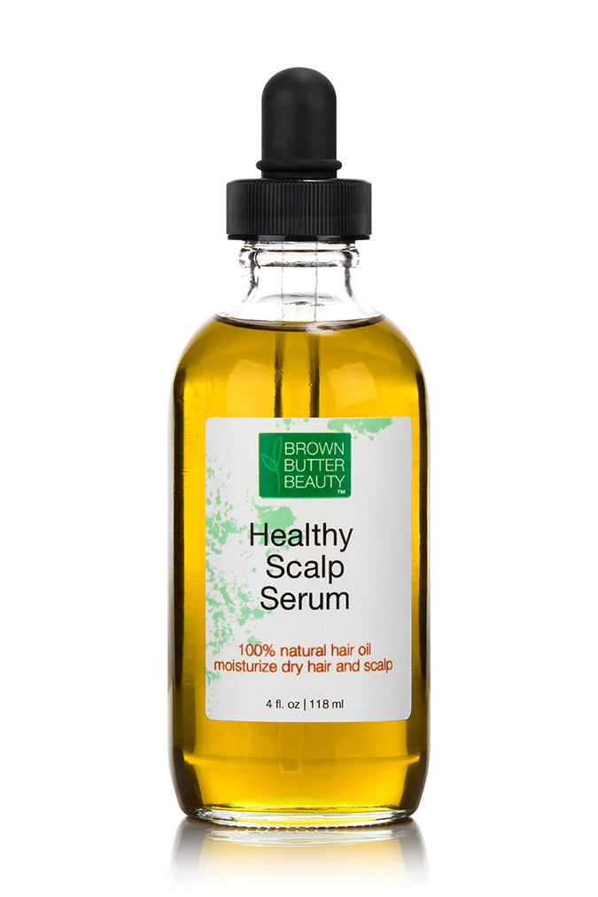 Healthy Hair Oil Scalp Treatment with Rosemary Oil – BrownButterBeauty